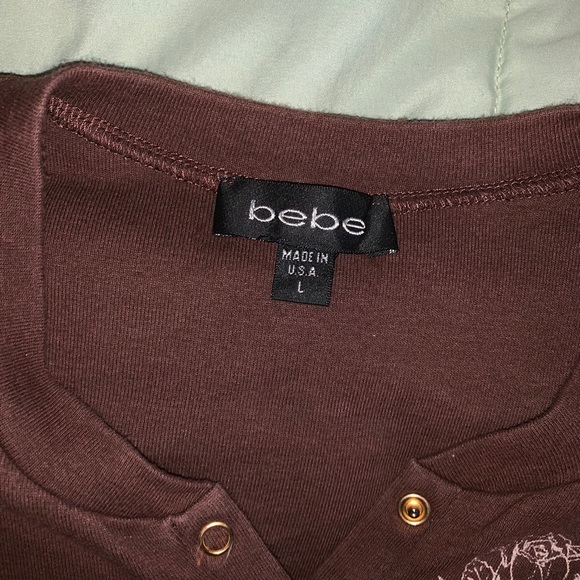 bebe | Tops | Reduced Bebe Shirt | Poshmark